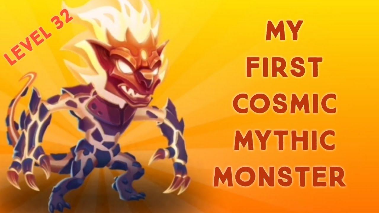 Monster Legends - Heiss Is My First Cosmic Mythic Monster - YouTube