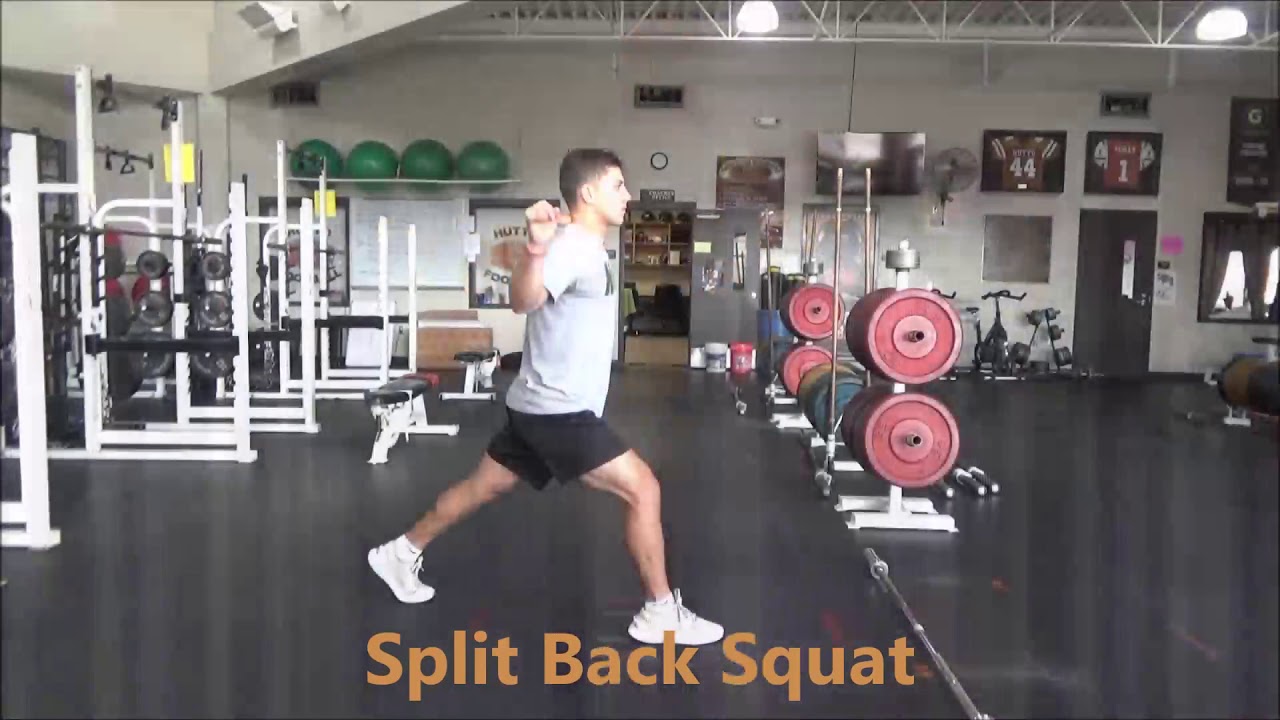 Split Back Squat - YouTube