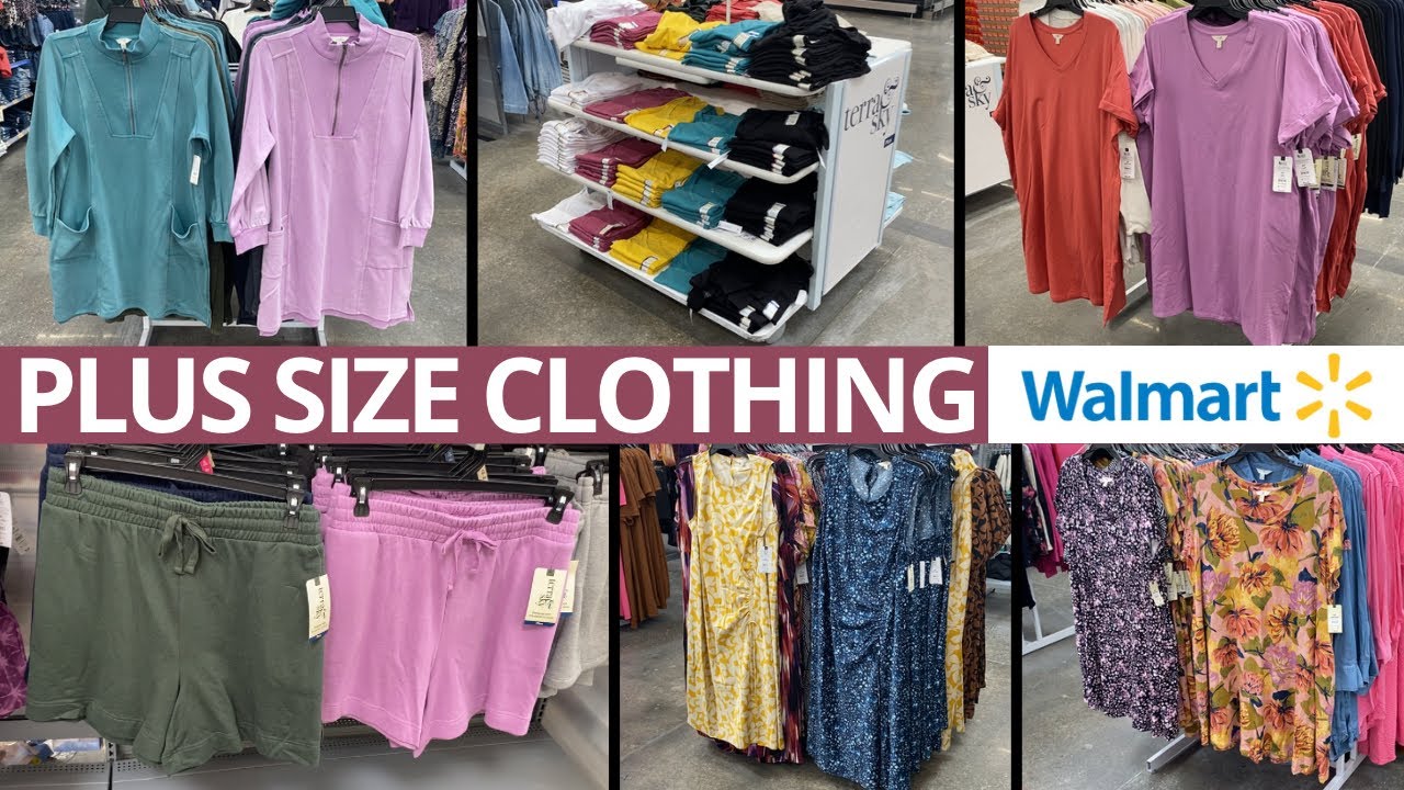 💕WALMART PLUS SIZE CLOTHING‼️WALMART SHOP WITH ME | WALMART PLUS SIZE ...