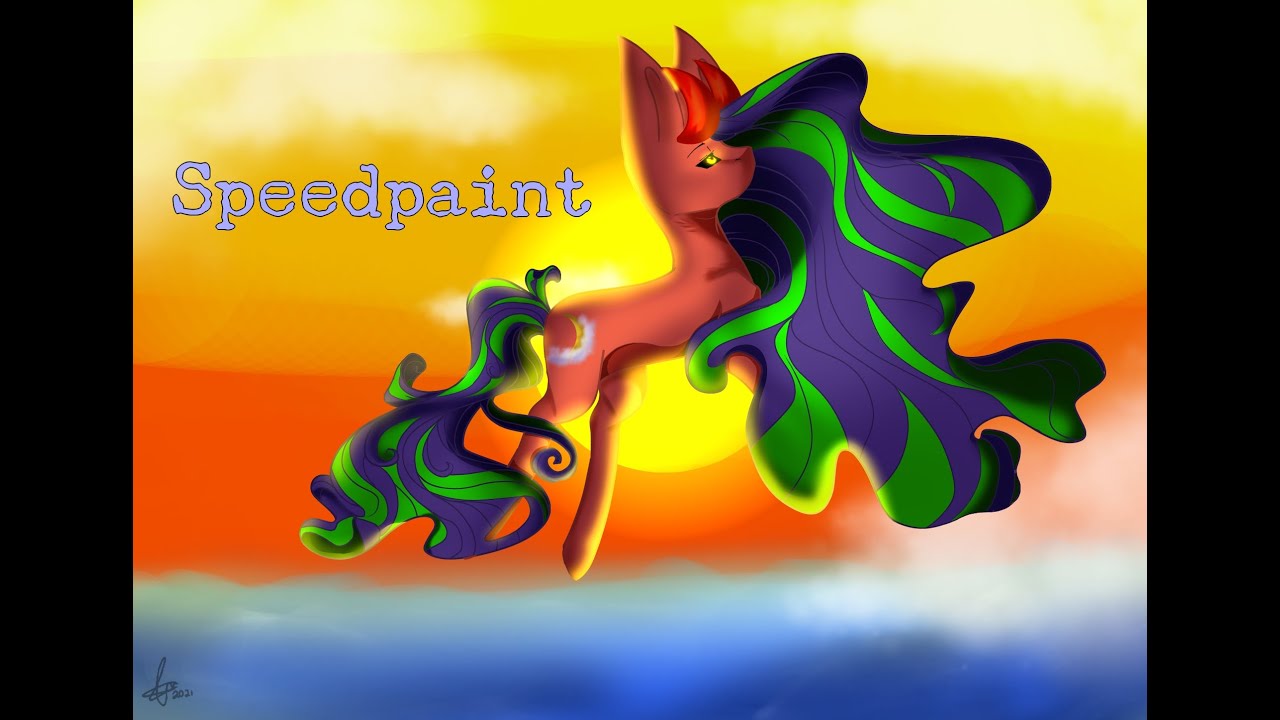 Sunrise ⇴ Mlp [Oc] Speedpaint - YouTube