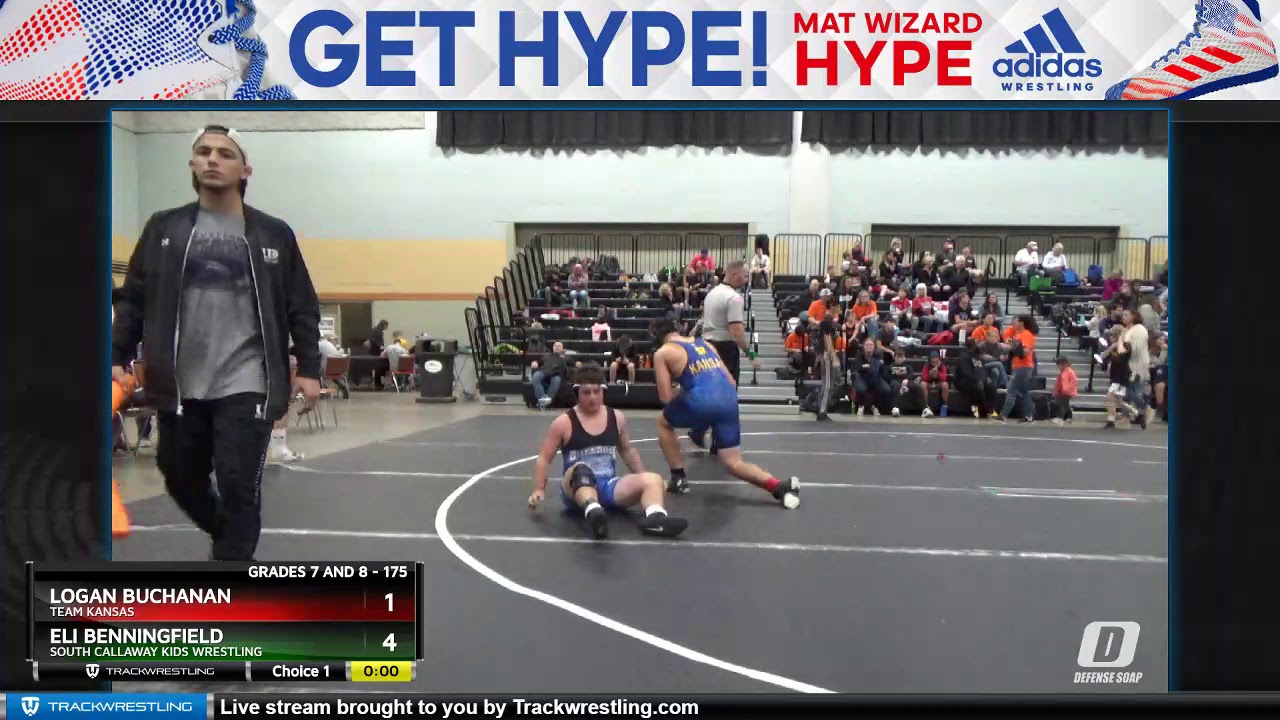 G 7-8 175 Logan Buchanan Team Kansas Vs Eli Benningfield South Callaway ...