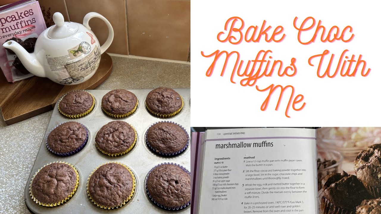 Bake Chocolate Muffins With Me / Mini B&M Haul / Home bits from The ...