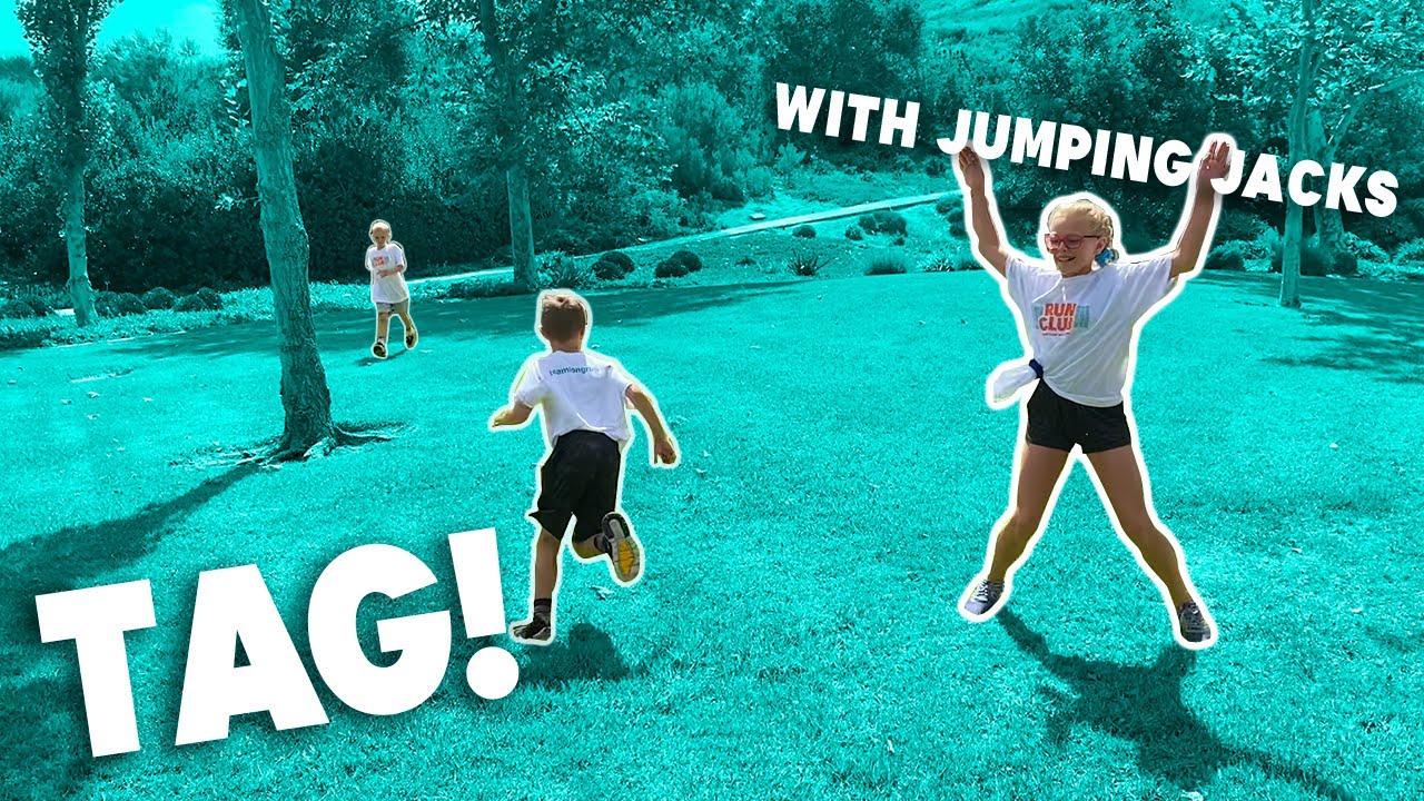 Recess Games (Jumping Jack TAG!) - YouTube