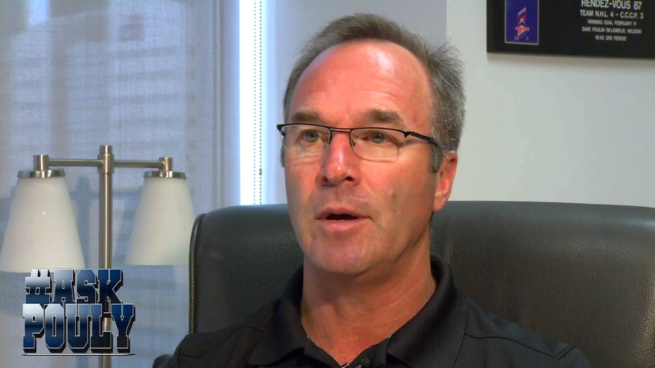 Dave Poulin, will there be a rookie tournament? - YouTube
