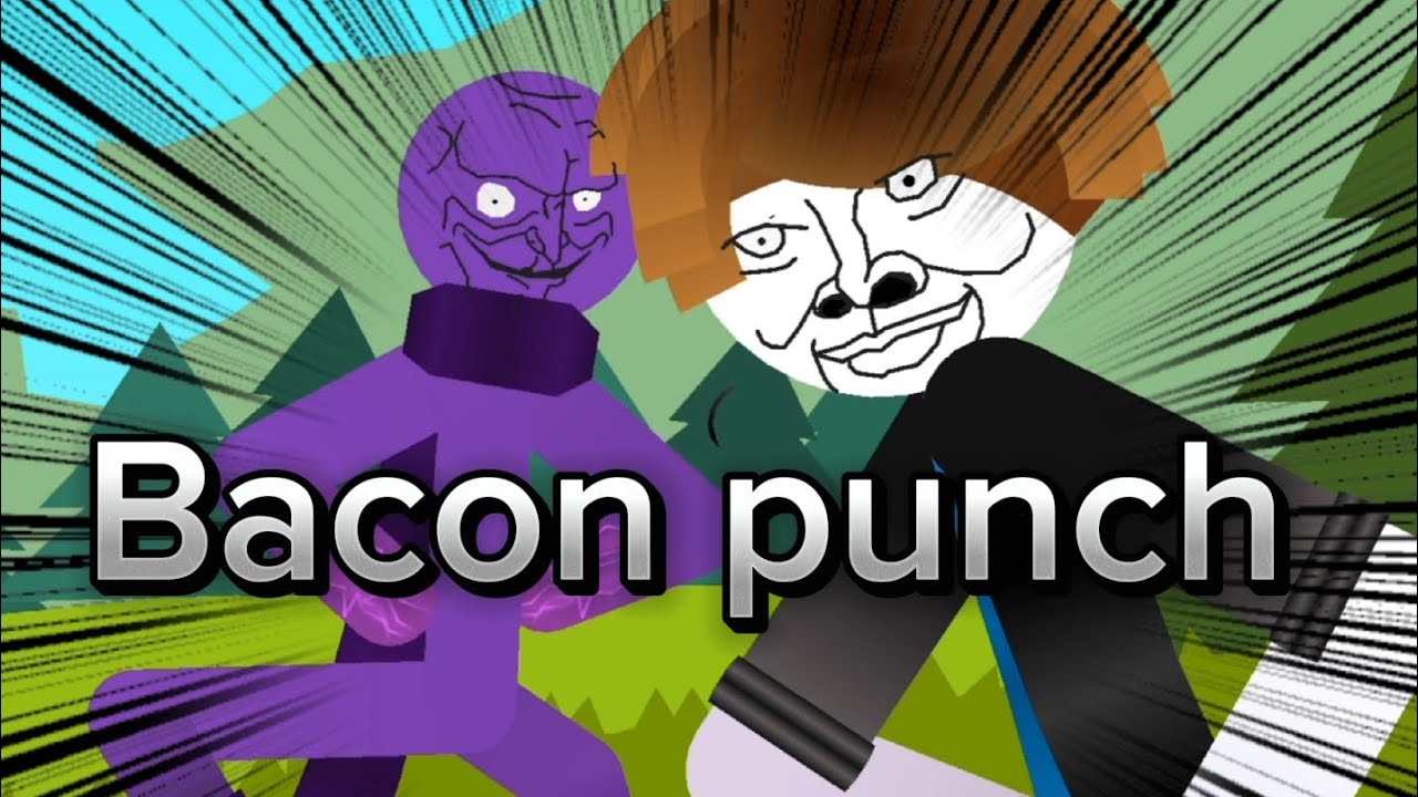 Bacon punch [Stick Nodes Animations] - YouTube