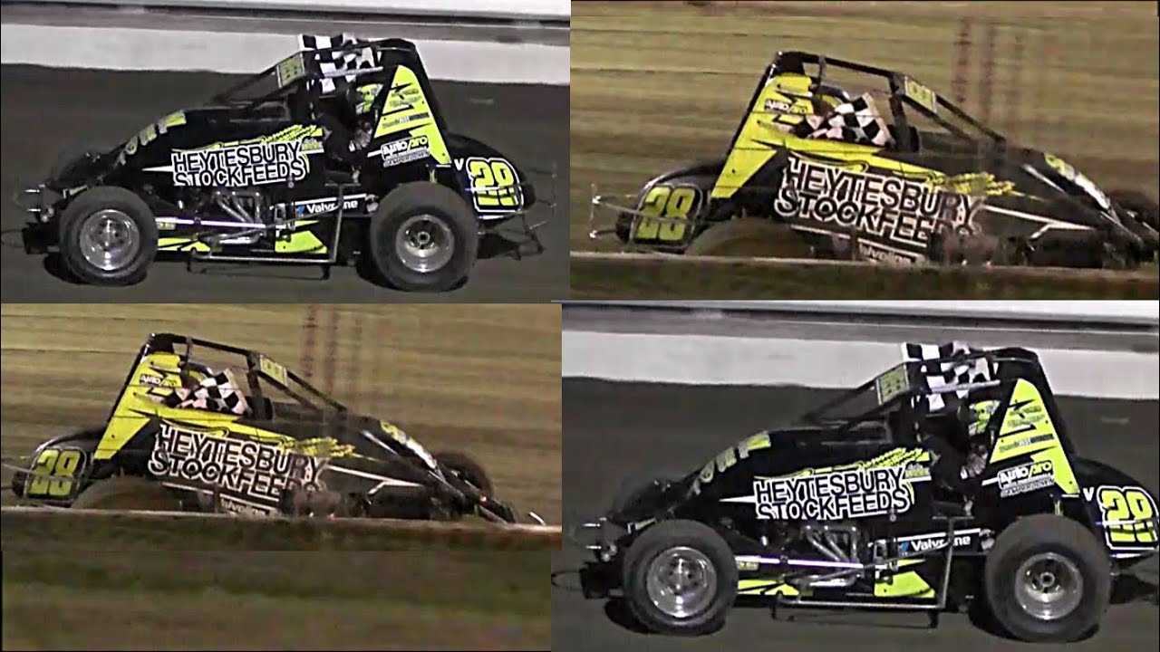 Wingless Sprints Front Row Challenge Final Simpson Speedway 20-2-2016 ...
