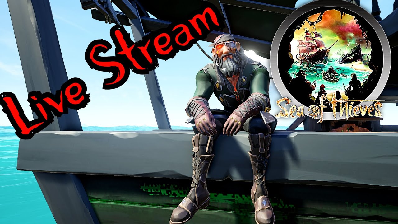 Krawll Unchained Live Stream - Sea of Thieves - Working on ...