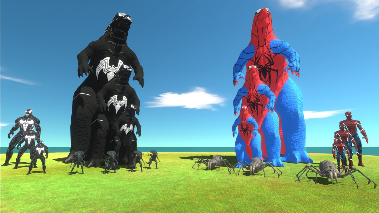 What If Growing Godzilla x Spider Man VS Godzilla - YouTube
