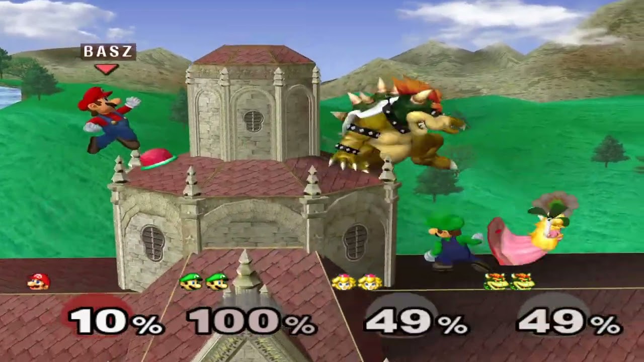 Super Smash Bros Melee Mario Vs Luigi