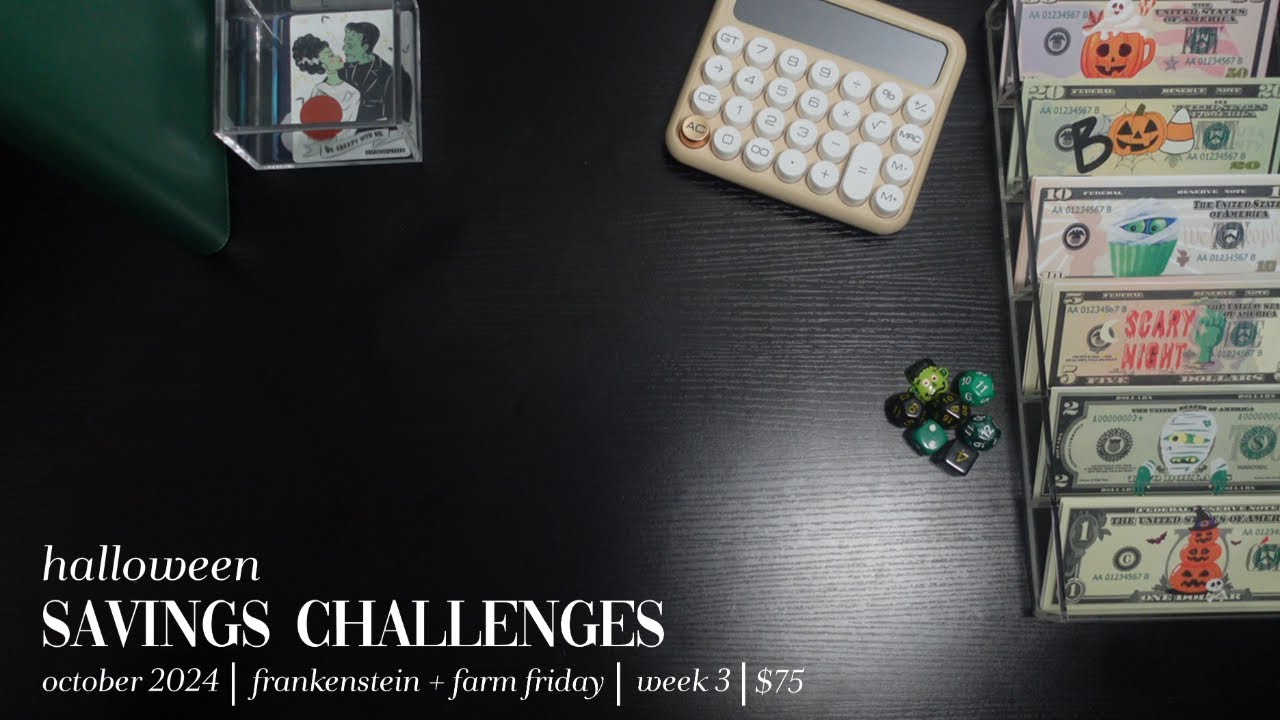 Frankenstein Friday 🧟‍♂️ + Farm Friday 🐷 | Spooktober 🎃 | Savings ...