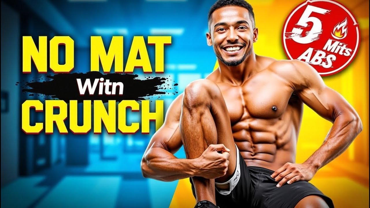 Standing Abs Only—5 Minute No Crunch Core Workout - YouTube