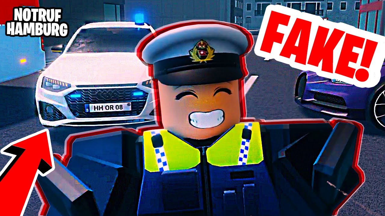 als FAKE POLIZIST mit ECHTEM POLIZEI AUTO TROLLEN (Notruf Hamburg ...