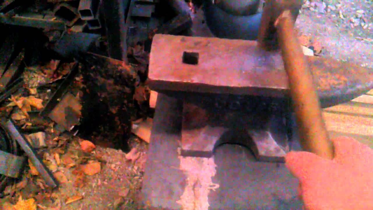 Sound And Rebound Teston a Harbor Freight Anvil - YouTube