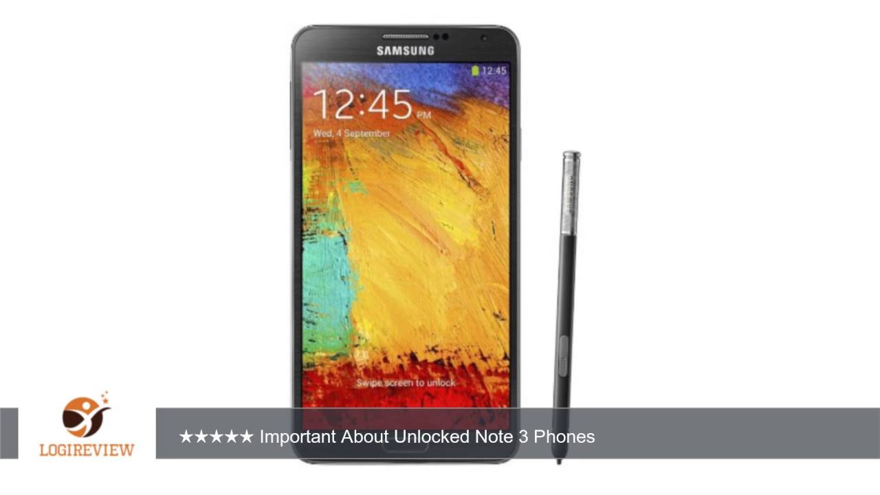 Samsung Galaxy Note 3 N900 32GB Unlocked GSM 4G LTE Android Smartphone w/ S Pen Stylus - Black ...