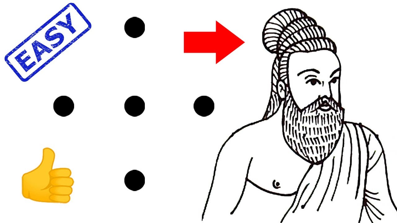 How to draw Thiruvalluvar drawing easy - Famous tamil poet ...