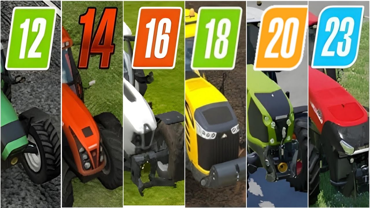 fs 12 Vs fs 14 Vs fs 16 Vs fs 18 Vs fs 20 Vs fs 23 Gameplay! timelapse ...