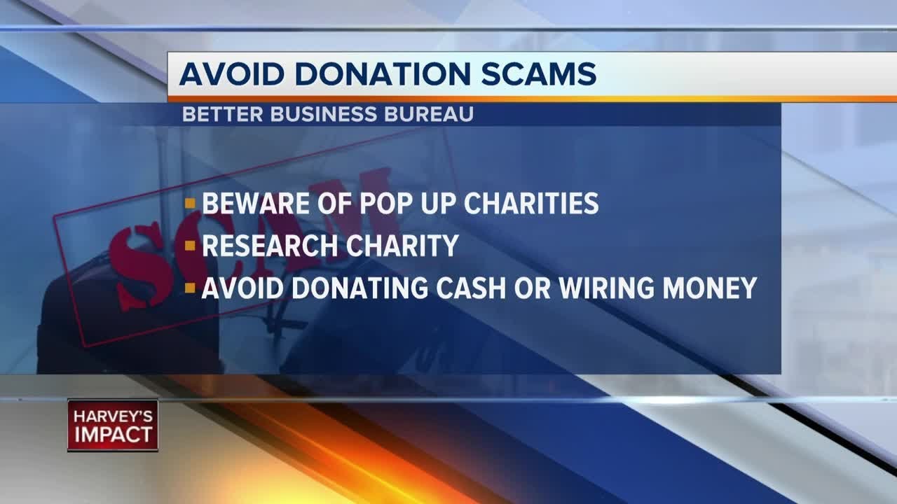 How to avoid donation scams - YouTube
