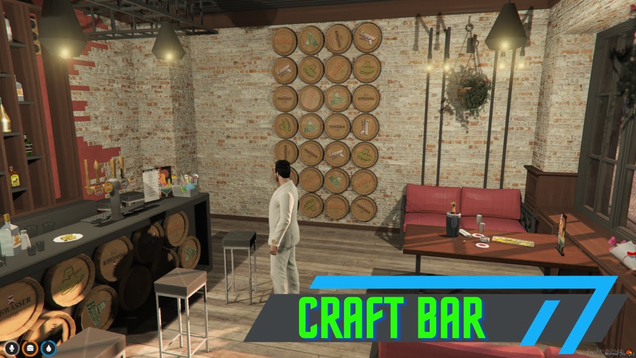 Craft Bar | FiveM Map | FiveM MLO | FiveM Mods Store - YouTube