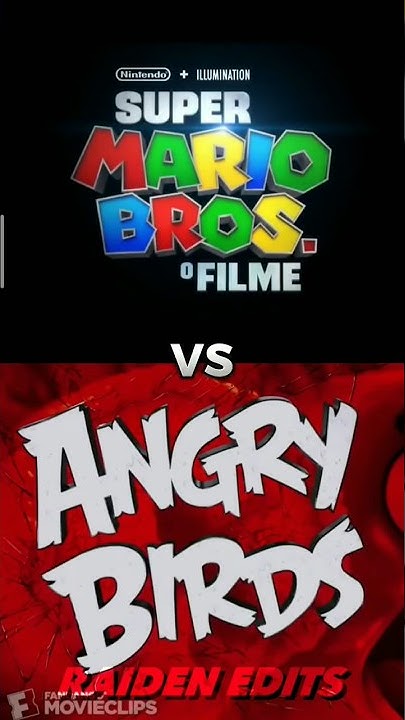 angry birds VS mario bros #viral #shorts - YouTube