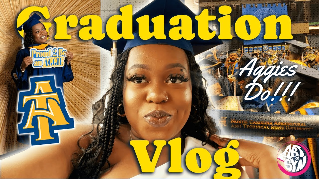 I GRADUATED! | NCAT Graduation Vlog | What's Next? - YouTube