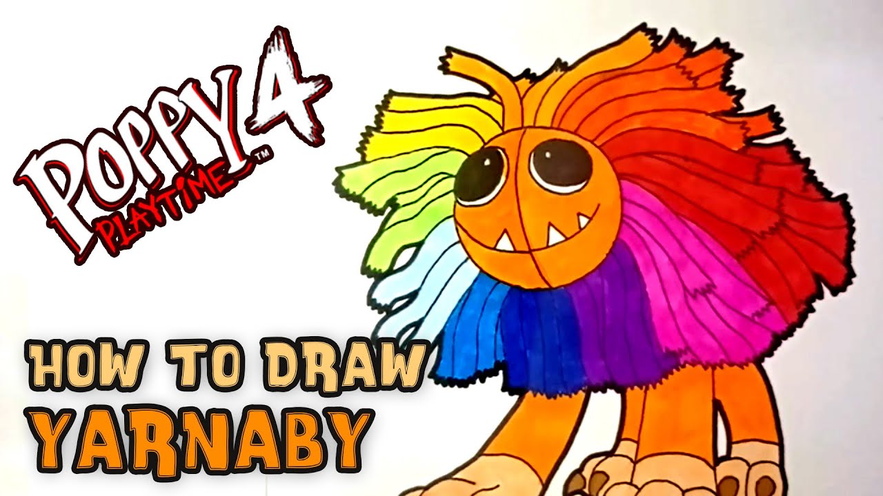 How To Draw YARNABY | Poppy Playtime Chapter 4 - YouTube
