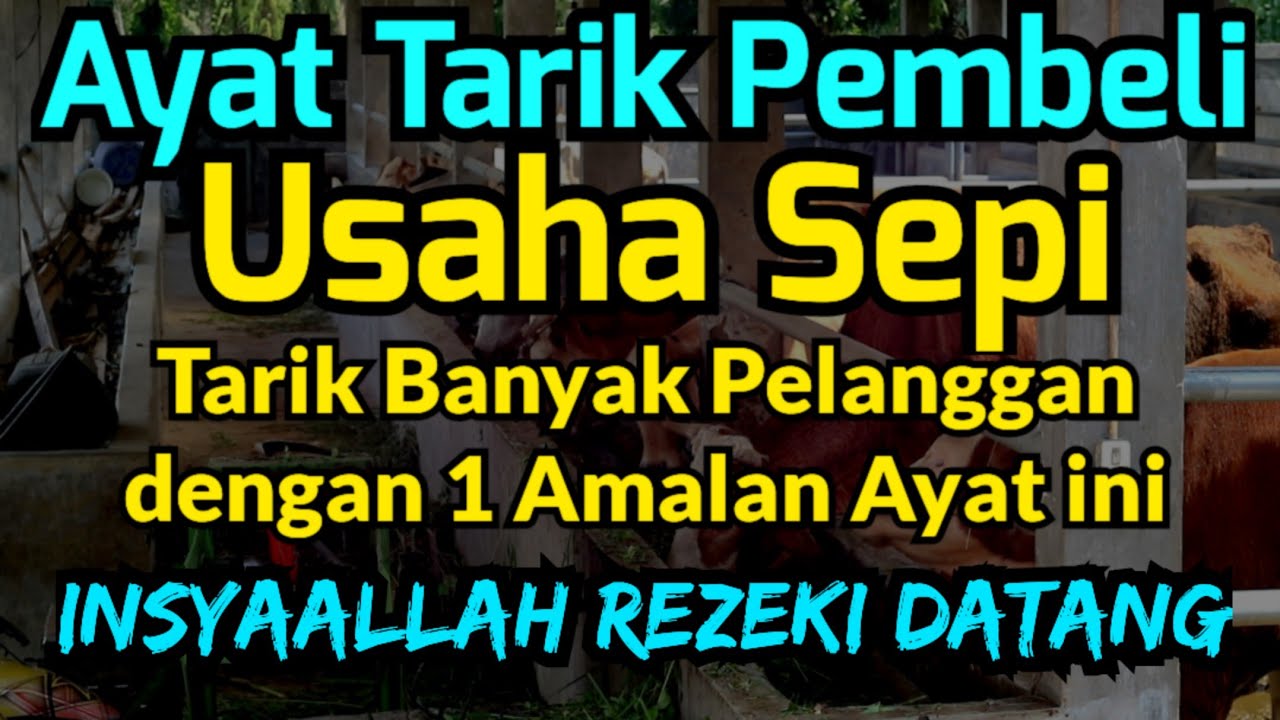 Tiba-Tiba Usaha Sepi Tidak Ada Yang Beli, Amalkan Ayat ini Sekarang ...