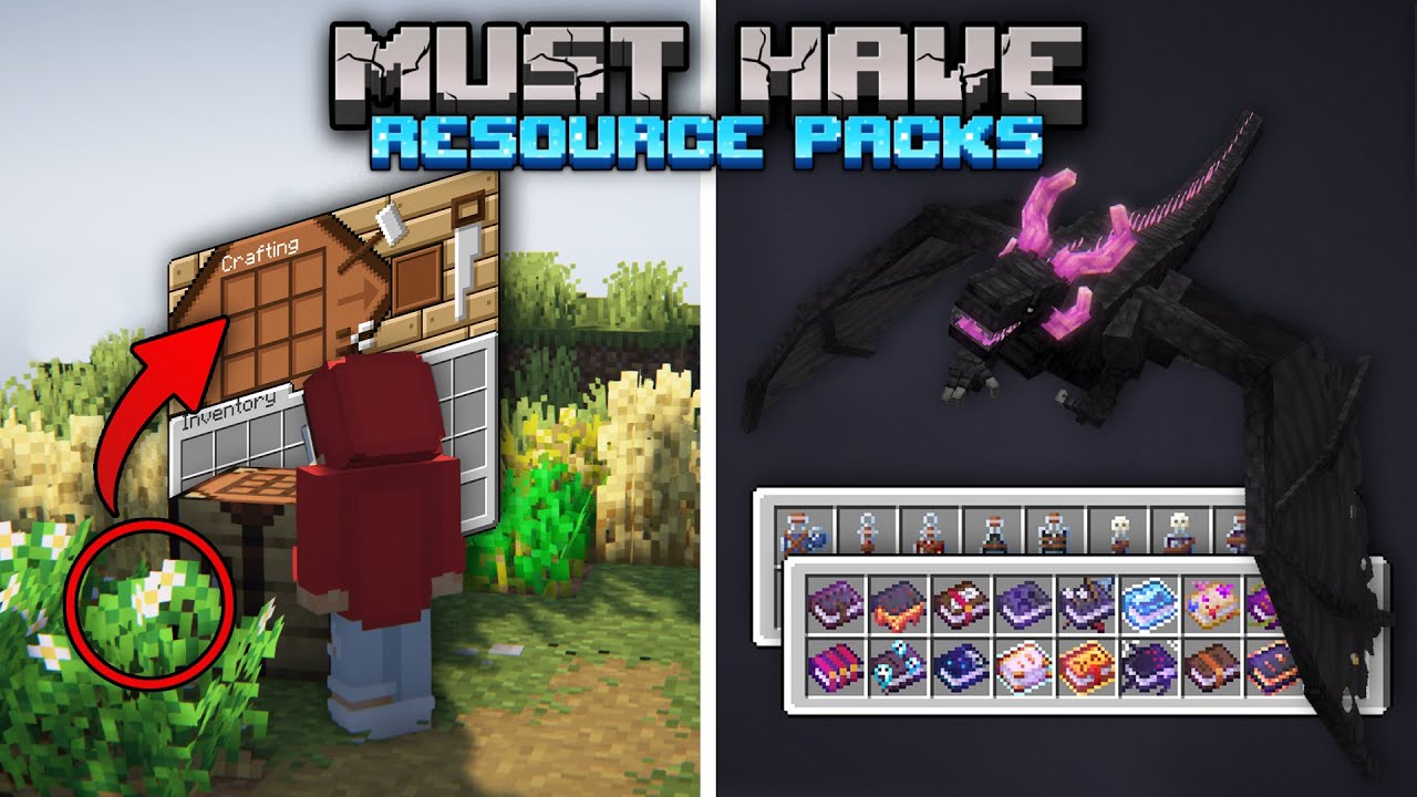 15 MUST HAVE Resource Packs I Can't Live Without in 2024! - YouTube