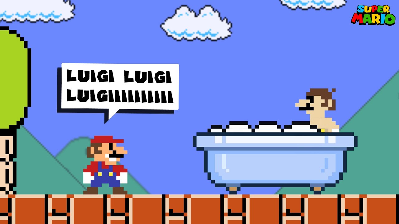 When Mario Gets Anything He Says in Super Mario Bros.? - YouTube