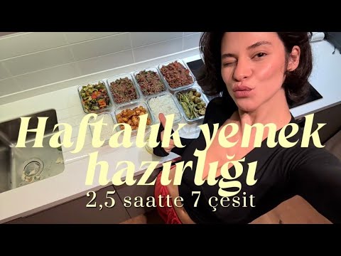 Benimle bir gün I Eve dönüş, Haftalık yemek hazırlığı