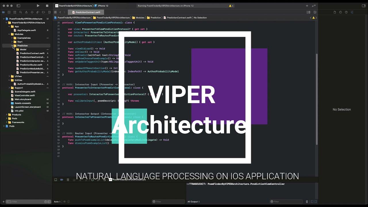NLP On Application Implement Viper Clean Architecture - YouTube