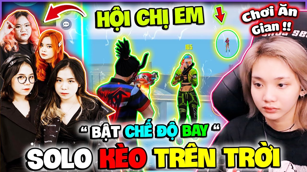 Ruby Và “ HỘI CHỊ EM HERO TEAM “ Chơi Lớn Solo Kèo Trên Trời Cực Tấu ...