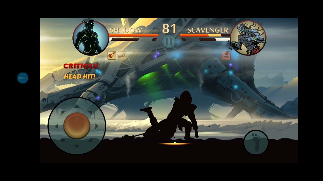 Shadow Fight 2 - Spaceship Challenge | 5 enemies in a row (Stage 24/24 ...
