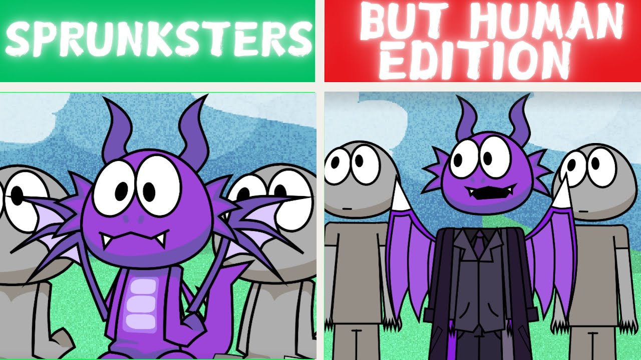 Sprunki Sprunksters: Human Edition (New Visual😍) - YouTube