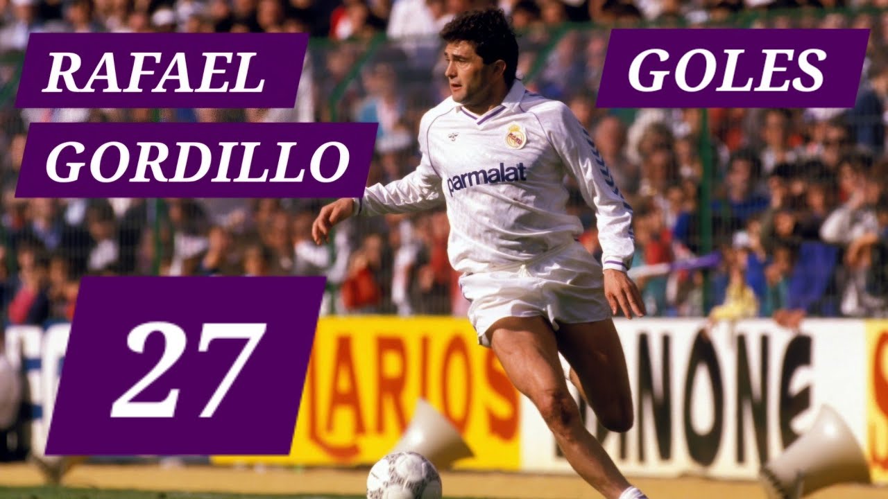 Rafael Gordillo-Goles-27-Real Madrid C .F-1985-1986-1987-1988-1989-1990 ...