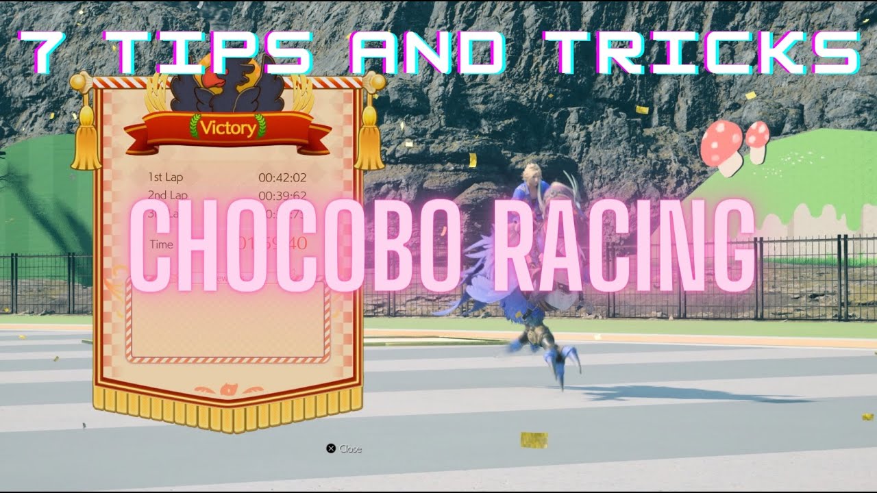 How to win at Chocobo Racing - FF7 Rebirth - YouTube