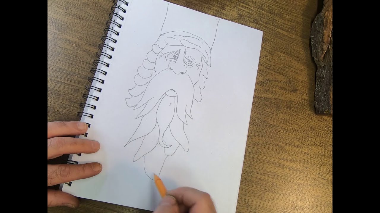 Woodcarving/Carving Different Beards And Hair - YouTube