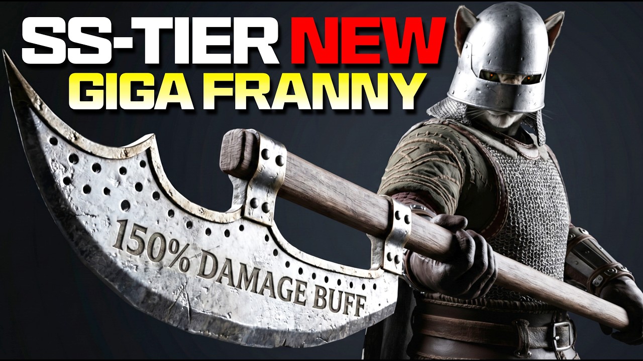 S-tier ULTRA BUFFEED 101 DAMAGE FRANNY AXE (150% BUFF) | BARBARIAN DARK ...