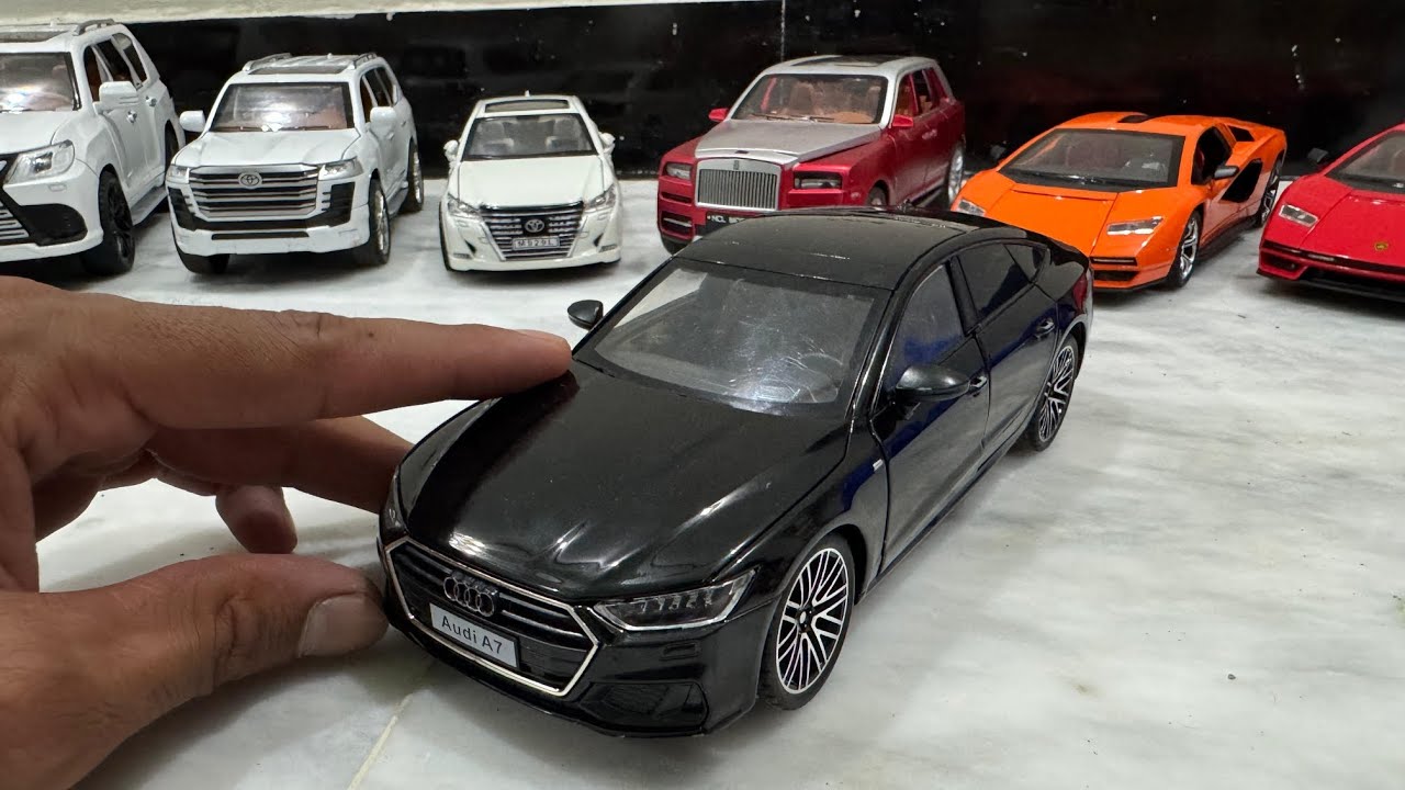 Audi A7 Diecast 🚘 Luxury Look | Most Realistic Model Car Ever #audi # ...