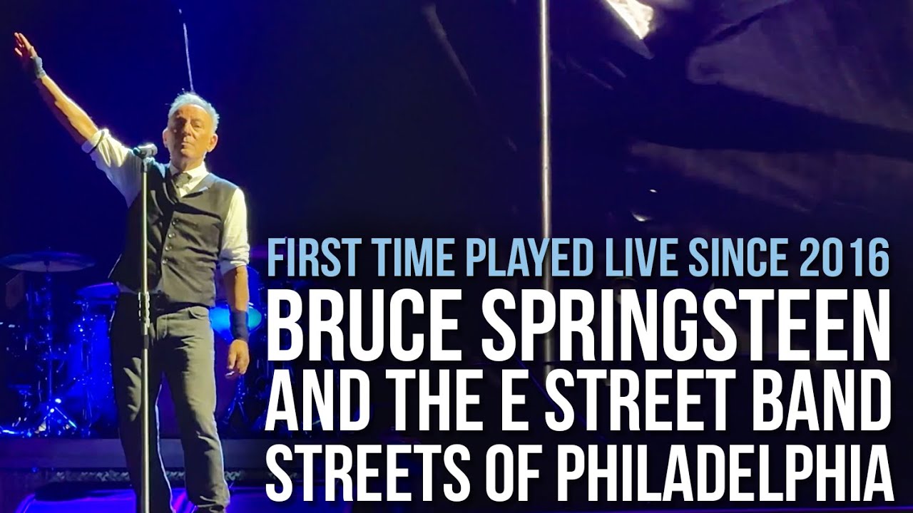 Bruce Springsteen and the E Street Band - Streets of Philadelphia (Live ...