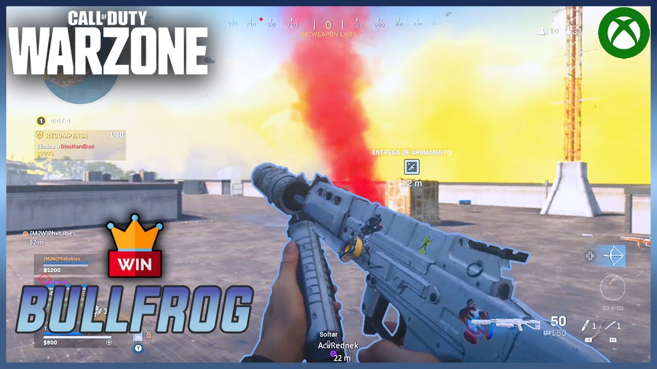 Warzone - REBIRTH ISLAND - BULLFROG - Gameplay WIN - - YouTube