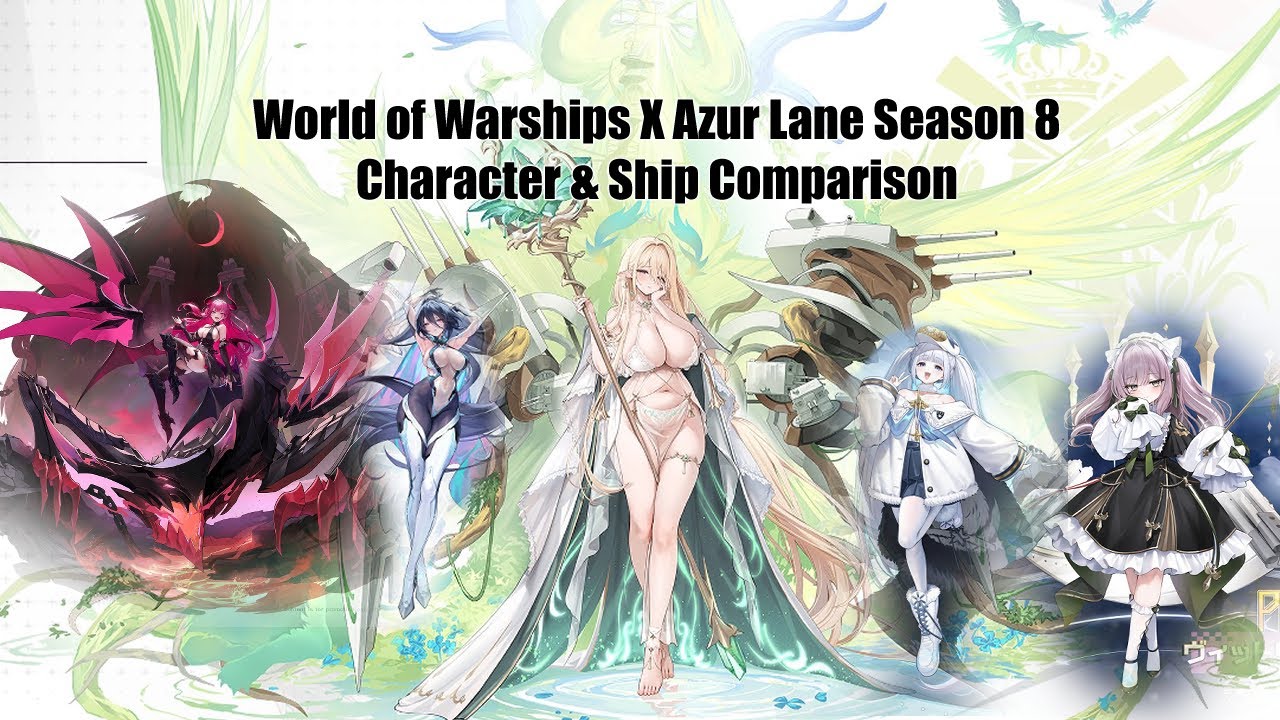 [Azur Lane] Priority Research Season 8 shipgirls announced! Character Art & Ship design ...