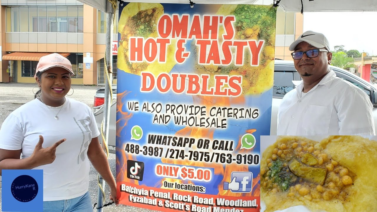 Best Tasting Doubles at Omah's Hot 🔥 and Tasty Doubles, location Penal ...