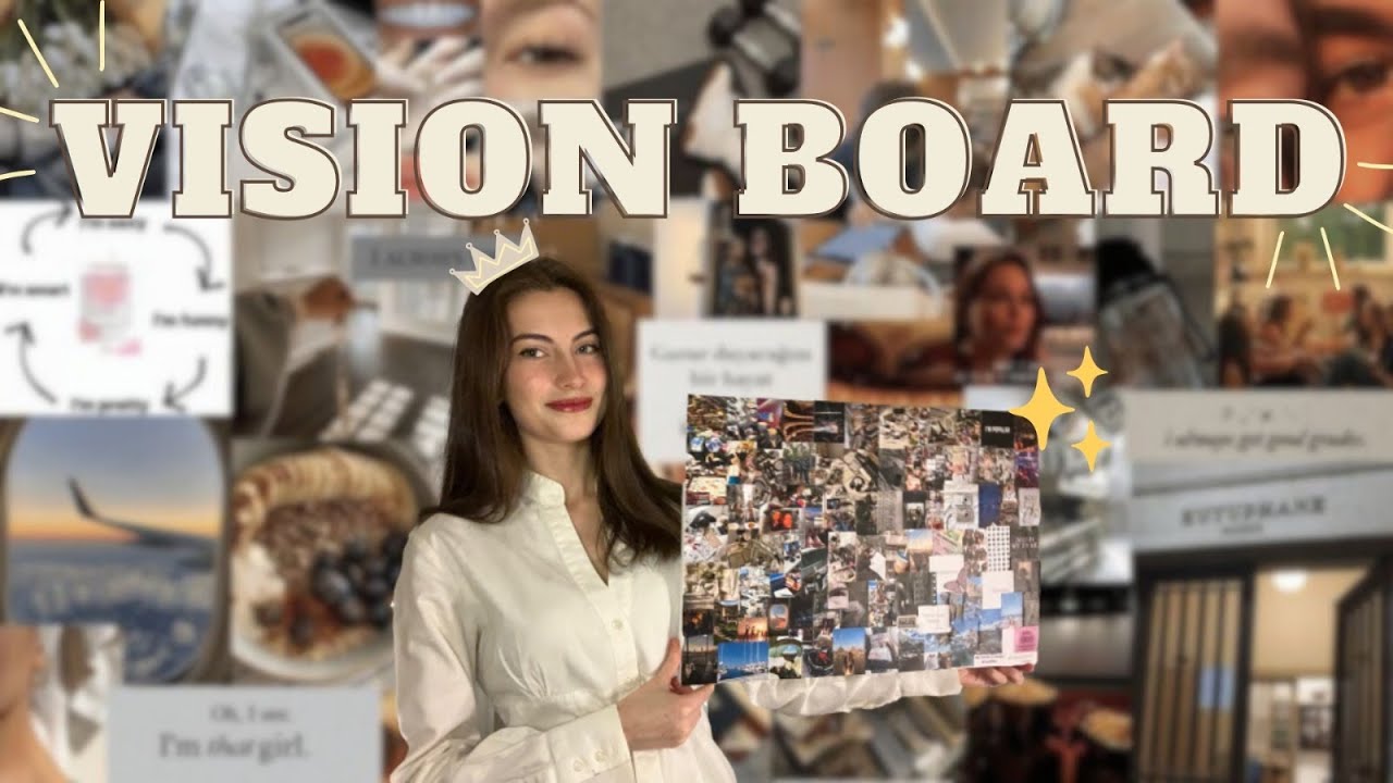 What is a vision board? How to make a vision board? - YouTube