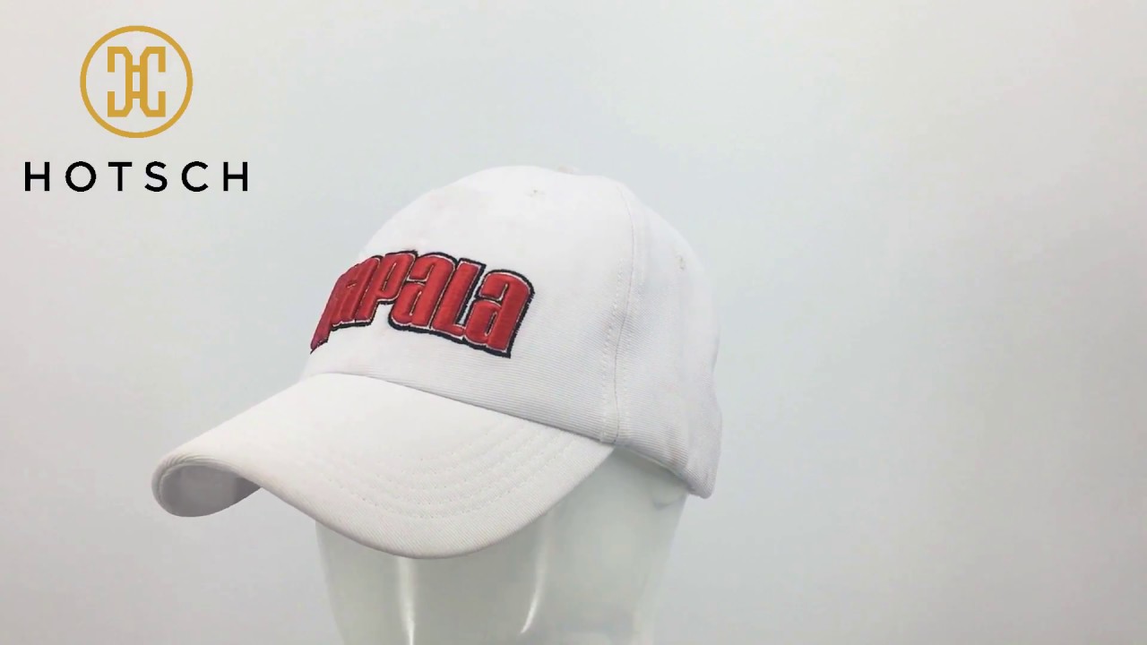 360 degree Show of White Fitted Baseball Cap - YouTube