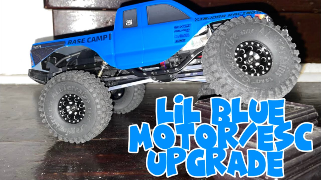 Lil Blue motor/ESC upgrade and shock tune - YouTube