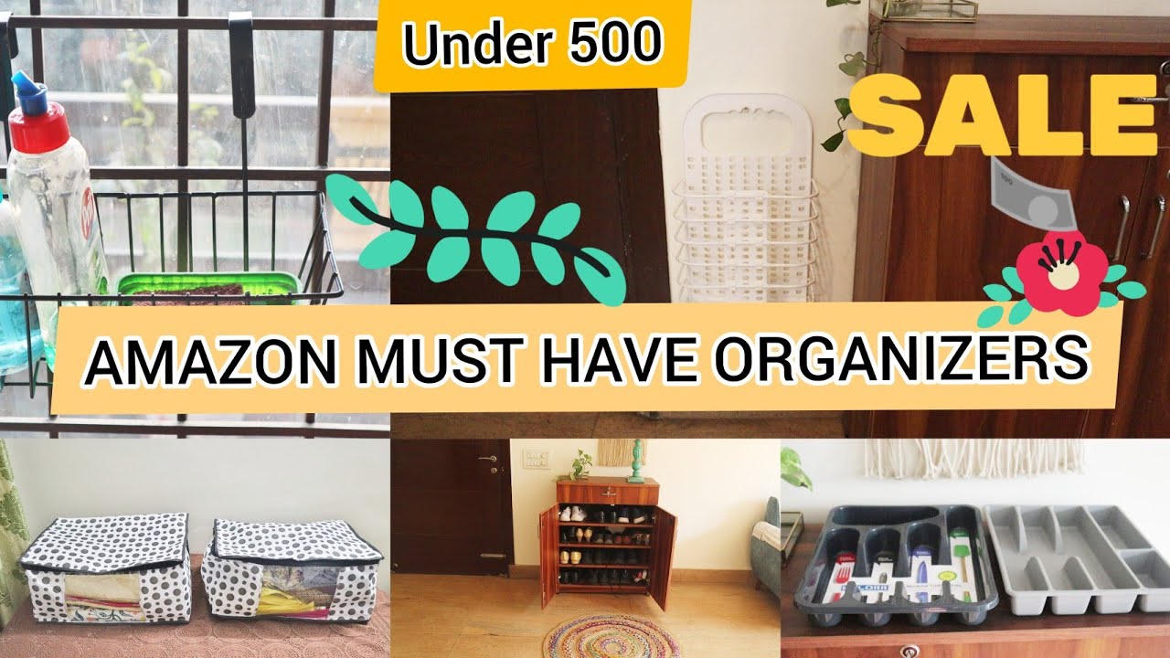 *NEW* AMAZON RENTAL FRIENDLY HOME IDEAS | Organizer Haul under 500 ...