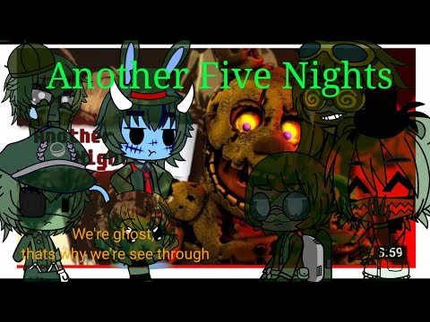 Evil and the Phantom Ethans react to Another Five Nights (Gacha Club) 10K Views!!! (Old)