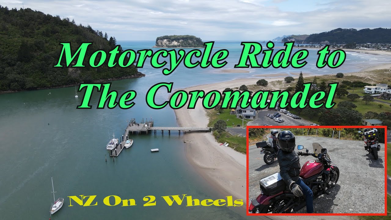Motorcycle ride from Auckland to the Coromandel Nov 2023 - YouTube