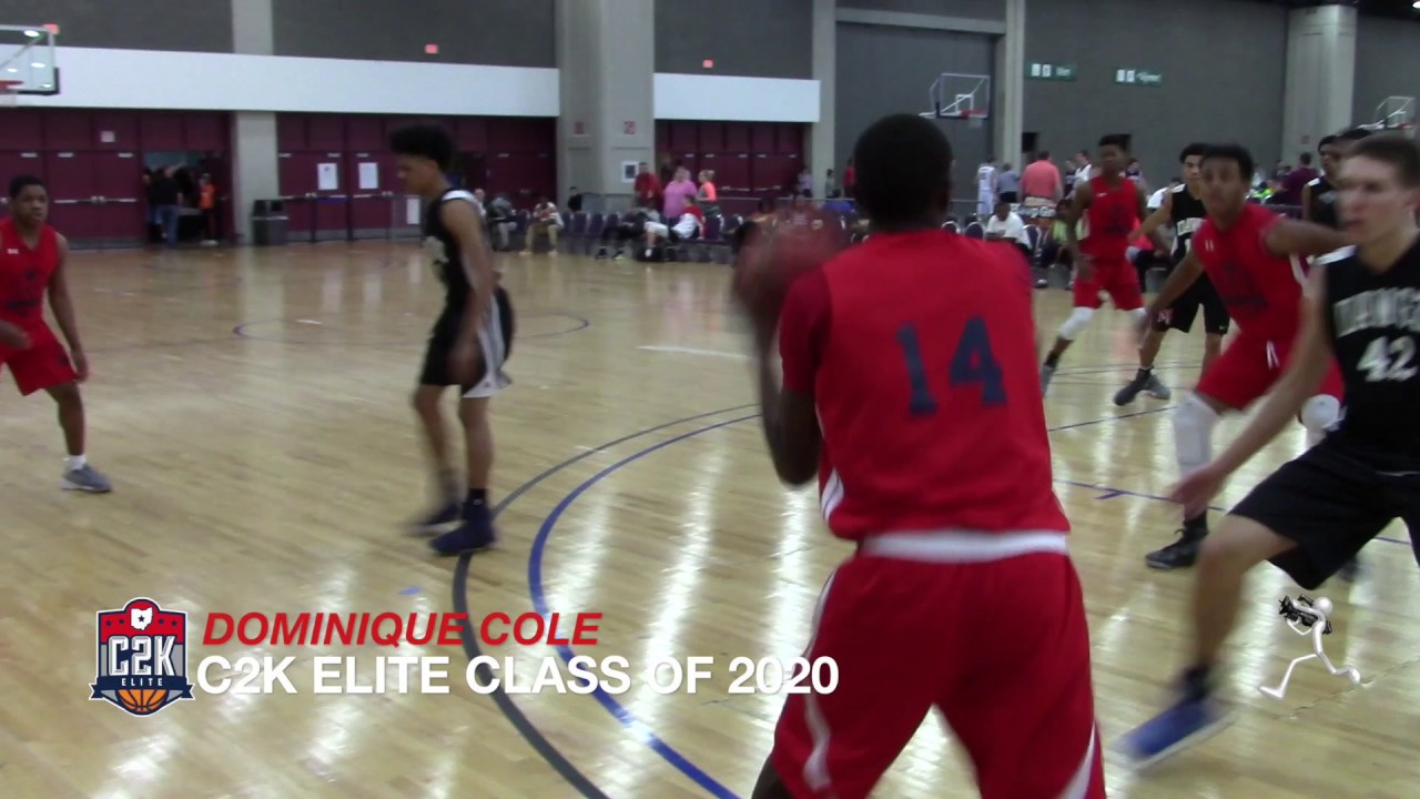 DOMINIQUE COLE C2K ELITE CLASS OF 2020 - YouTube