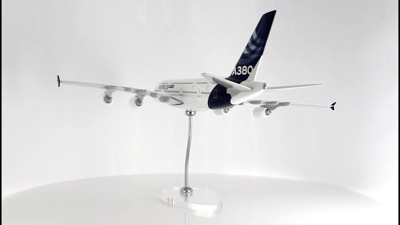 Airbus A380 1/200 scale metal model - YouTube